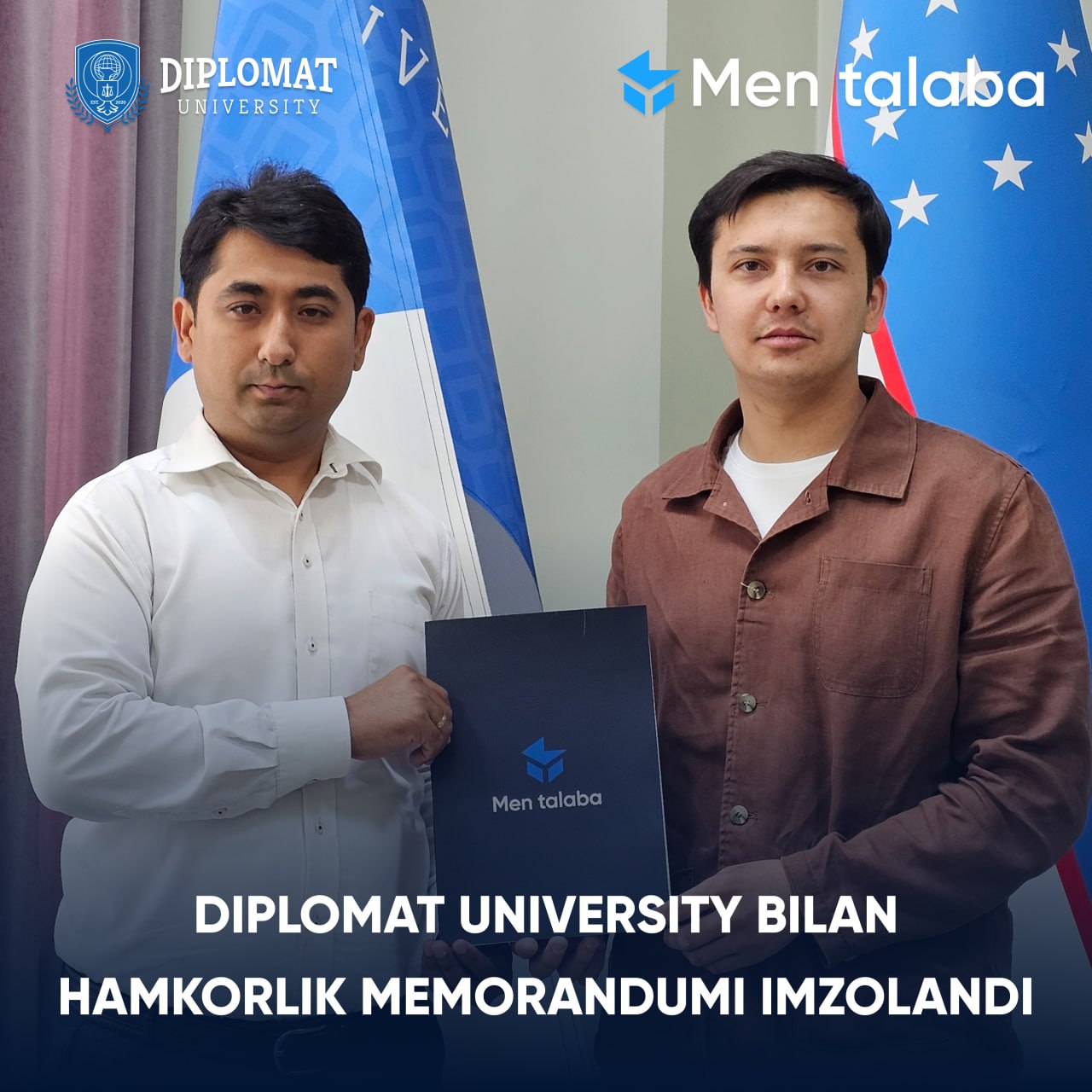 Men talaba - Ищите, сравнивайте и подавайте заявки в университеты представлять на рассмотрение